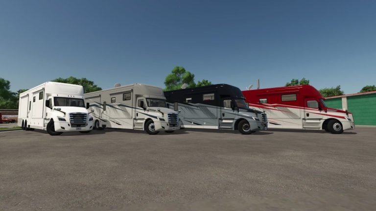 Motorhome V1.0.0.0 FS25 Mod | Farming Simulator 22 Mod