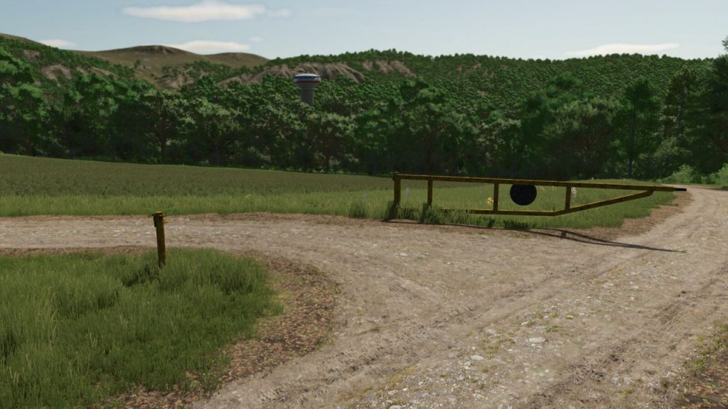 No Entry Gate V1.0.0.0 FS25 Mod | Farming Simulator 22 Mod
