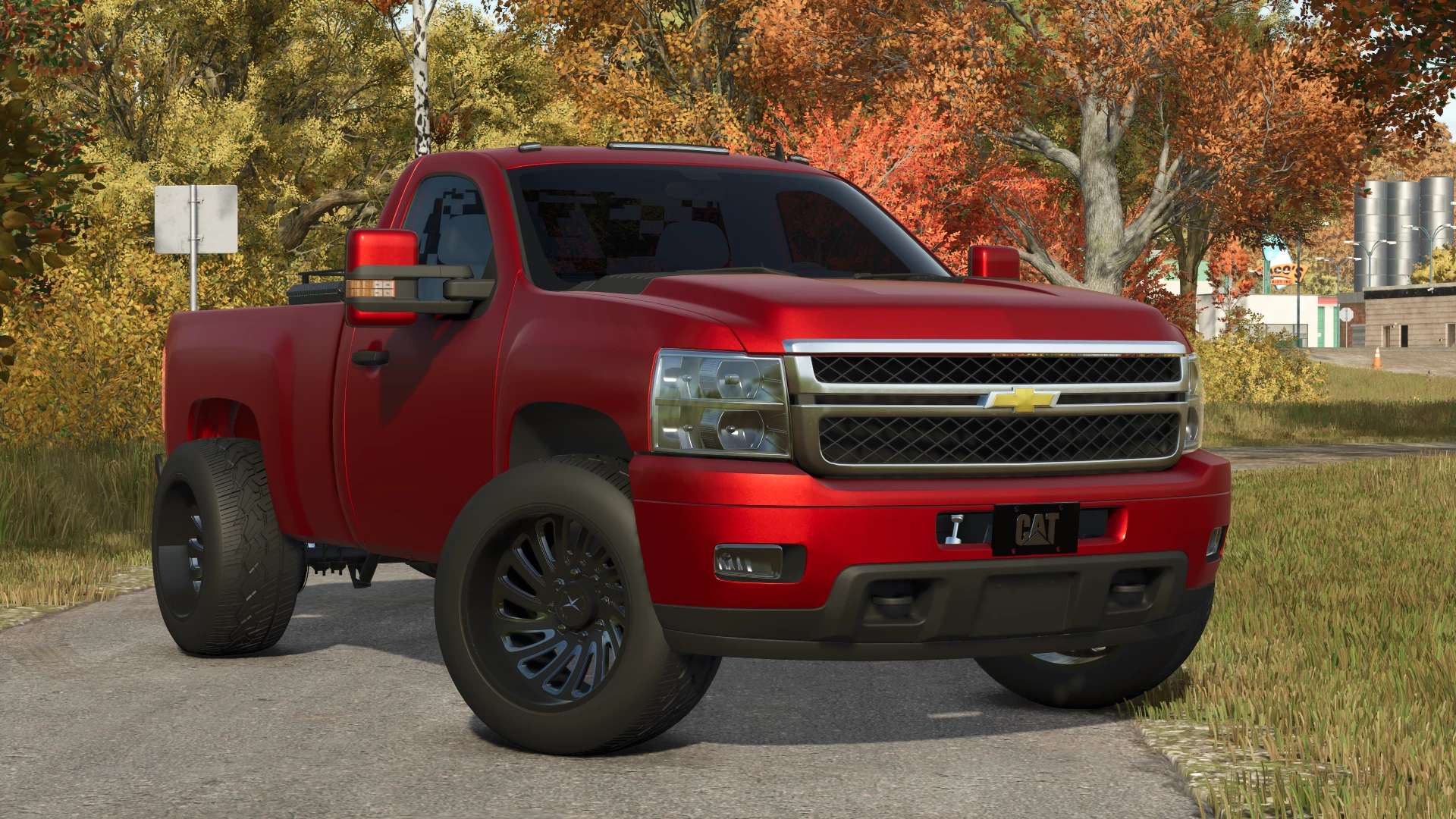2011 Chevrolet Silverado 2500 Short Bed v1.0.0.0 FS25 Mod | Farming Simulator 22 Mod