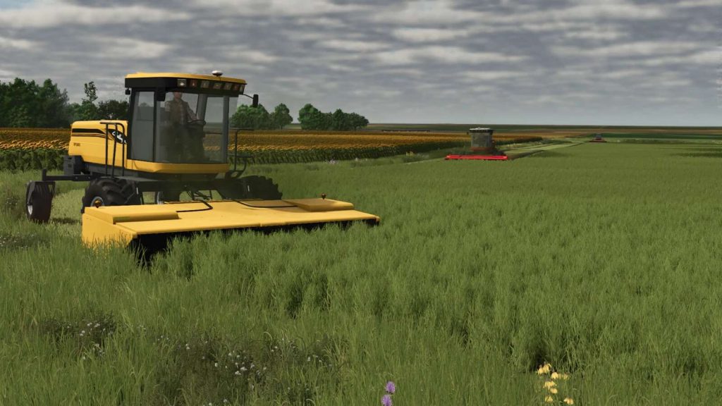 AGCO Swather Pack v1.0.0.0 FS25 Mod | Farming Simulator 22 Mod