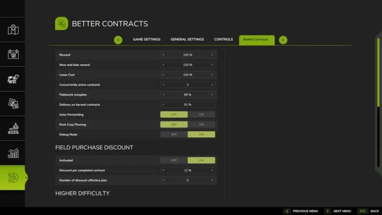 Better Contracts Fix vehicle selection v1.0.0.0 FS25 Mod | Farming Simulator 22 Mod