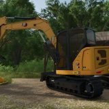 CAT 309 CR Mini Excavator v1.1.0.0 FS25 Mod | Farming Simulator 22 Mod