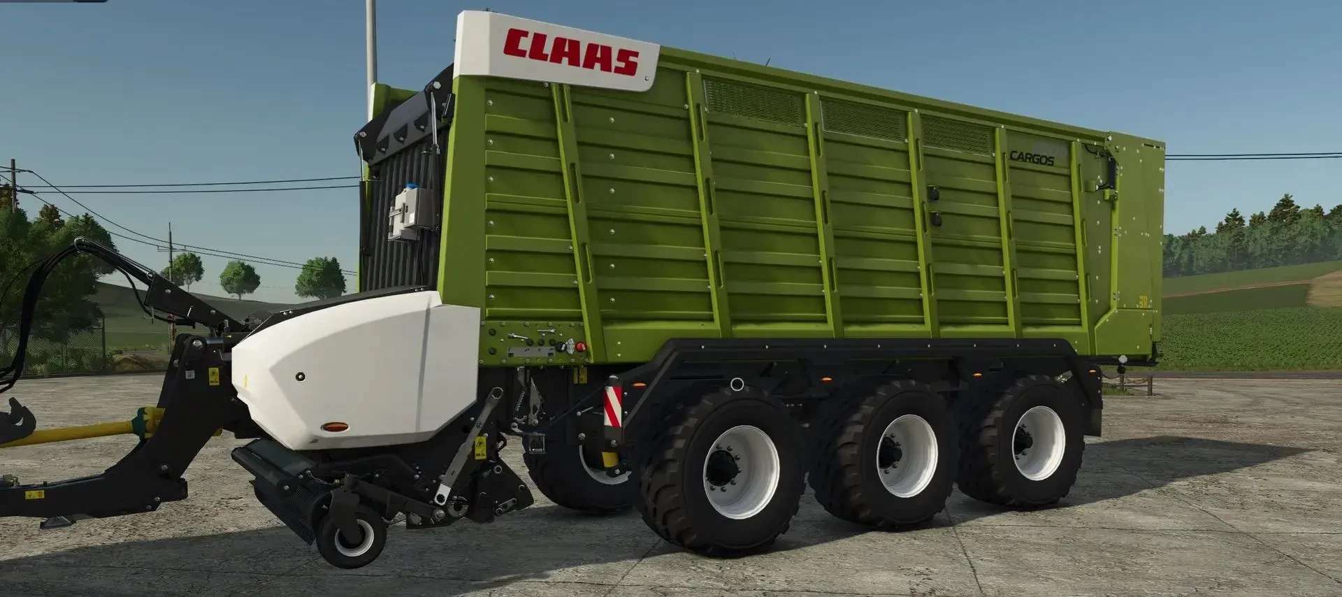 Claas Cargos 9500 von MTSH v1.1.0.1 FS25 Mod | Farming Simulator 22 Mod