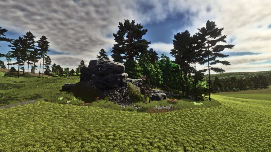 Decorative Rocks V1.0.0.1 FS25 Mod | Farming Simulator 22 Mod