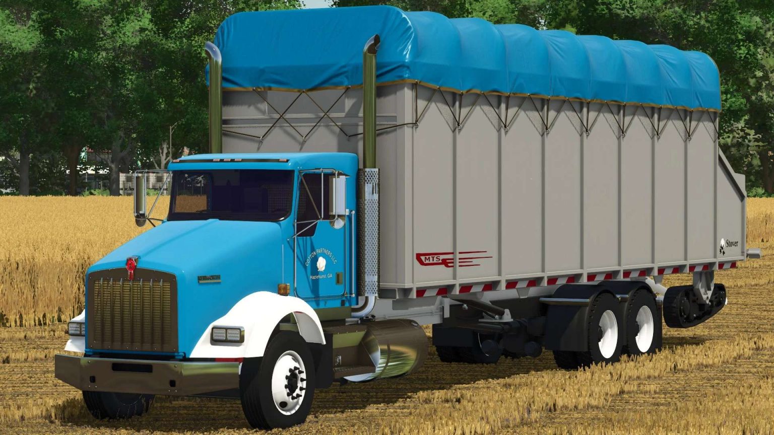 Kenworth T800 Cotton Truck v1.0.0.0 FS25 Mod | Farming Simulator 22 Mod