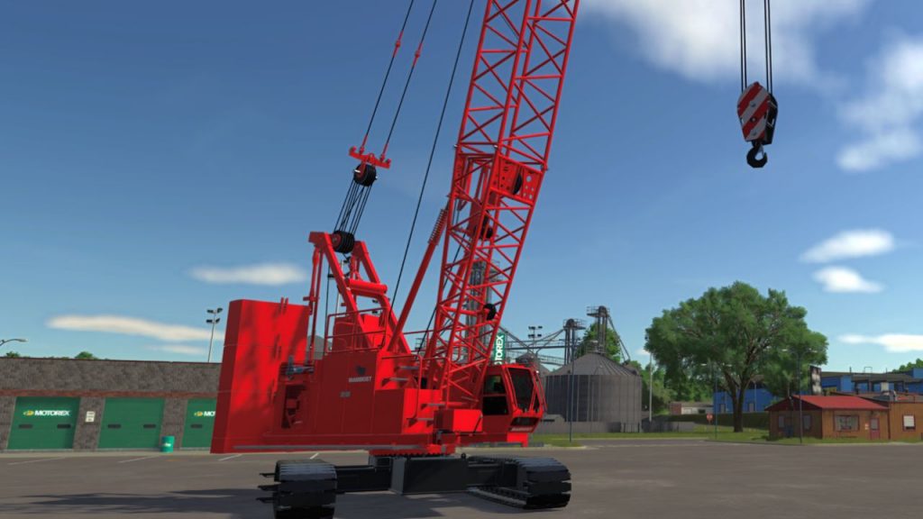 Manitowoc MLC-100 Buildable crane V1.0.0.0 FS25 Mod | Farming Simulator ...