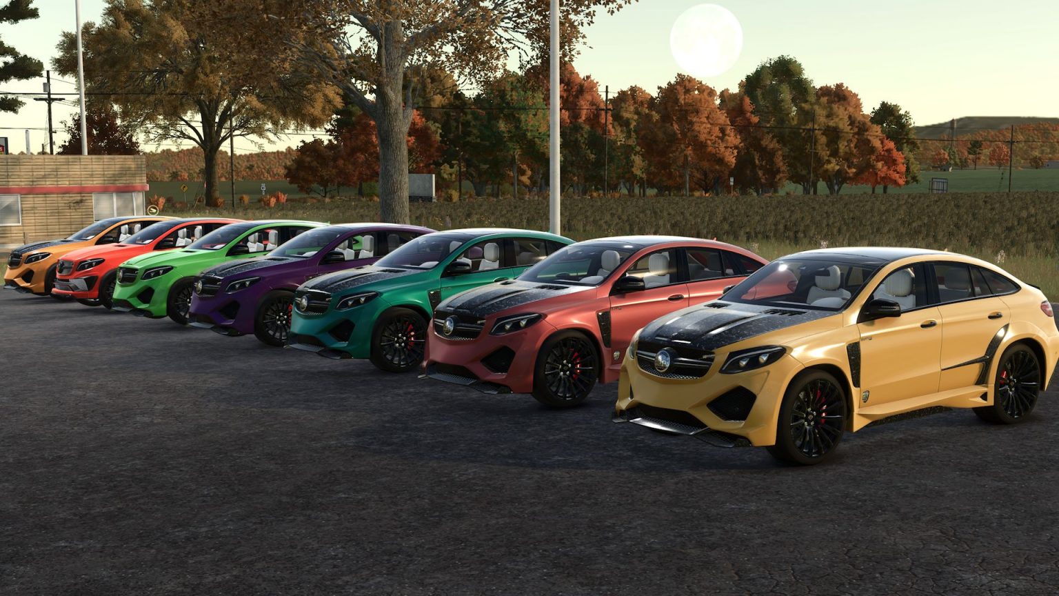 Mercedes GLE Lumma CLR G 800 V1.0.0.0 FS25 Mod | Farming Simulator 22 Mod