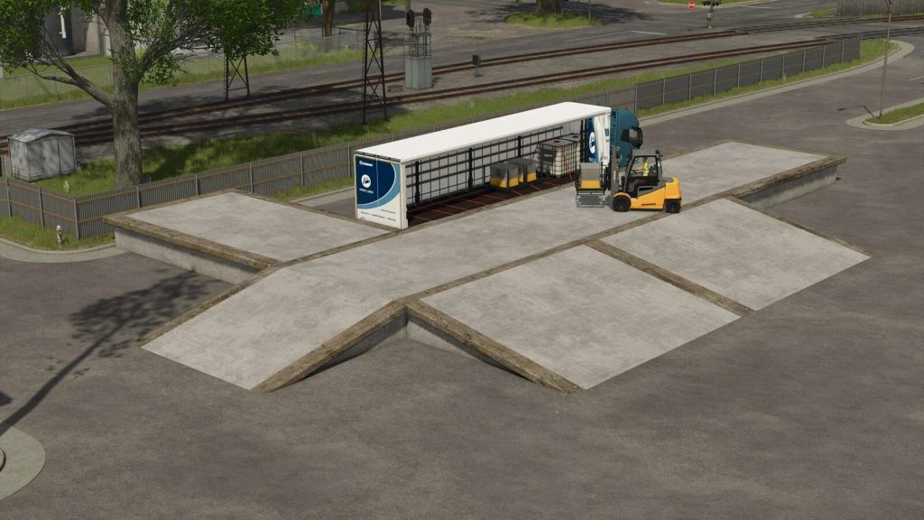 Modular Ramps And Platforms v1.0.0.0 FS25 Mod | Farming Simulator 22 Mod