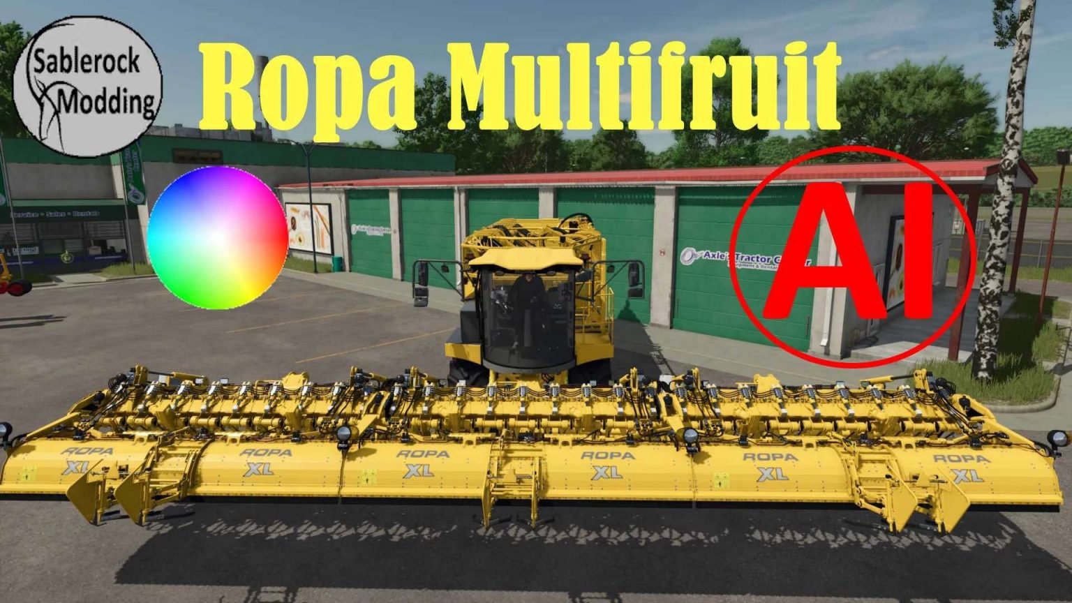 Ropa Multifruit Custom v1.0.2.8 FS25 Mod | Farming Simulator 22 Mod