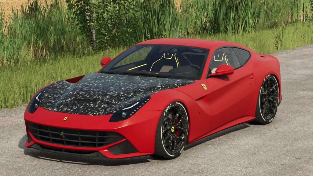 2014 Ferrari F12 Berlinetta v1.0.0.0 FS25 Mod | Farming Simulator 22 Mod
