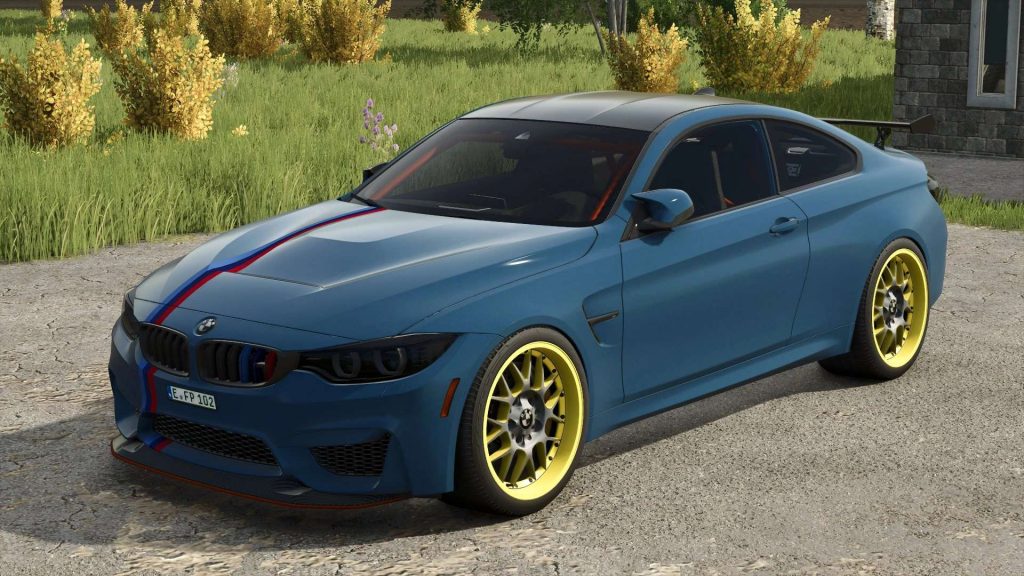 2016 BMW M4 GTS v1.0.0.0 FS25 Mod | Farming Simulator 22 Mod