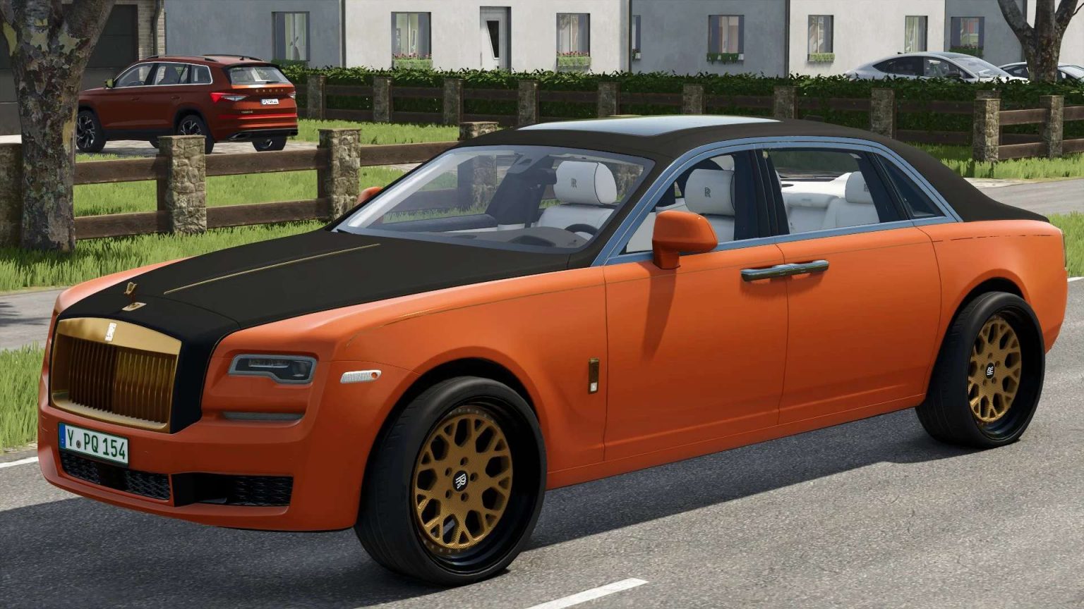 2025 Rolls Royce Ghost v1.0.0.0 FS25 Mod | Farming Simulator 22 Mod