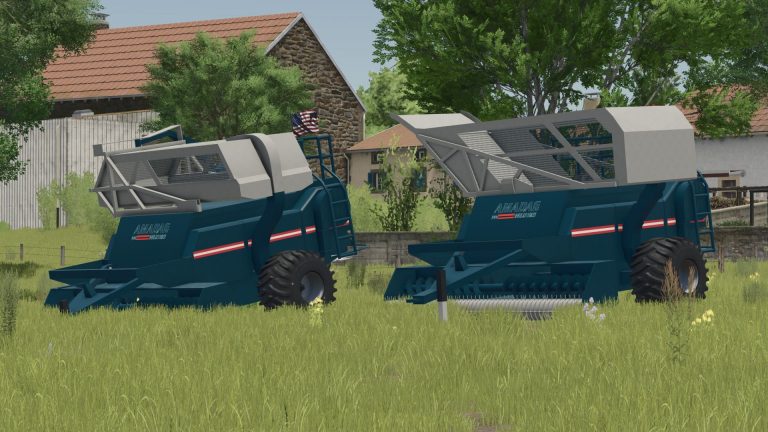 Beloved Peanut Combines V1.0.0.0 FS25 Mod | Farming Simulator 22 Mod