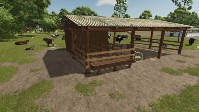 Brazilian Cow Corral V1.0.0.0 FS25 Mod | Farming Simulator 22 Mod