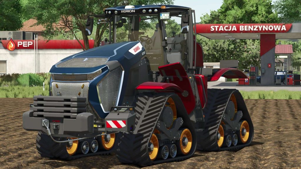 Claas Xerion 12 Series v1.0.0.0 FS25 Mod | Farming Simulator 22 Mod
