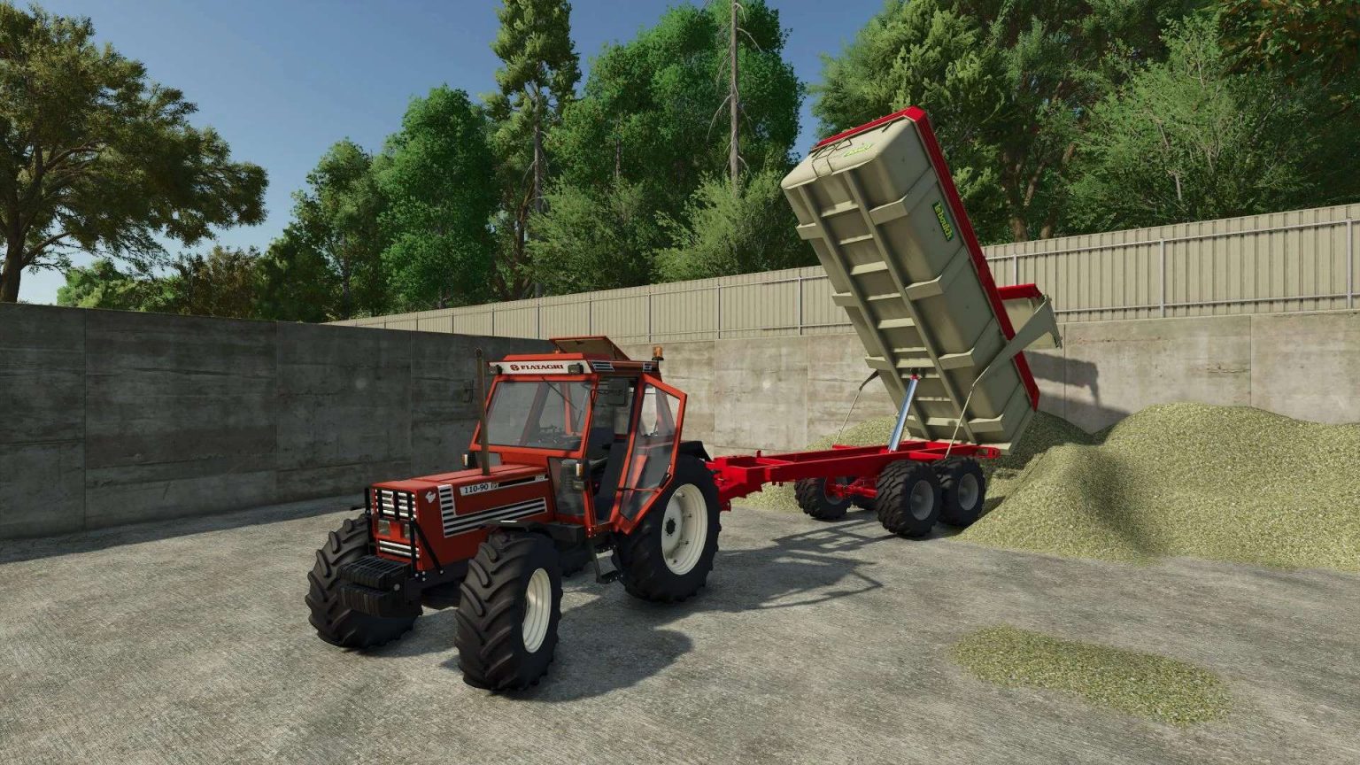 Fiatagri 90 Series v1.1.0.0 FS25 Mod | Farming Simulator 22 Mod