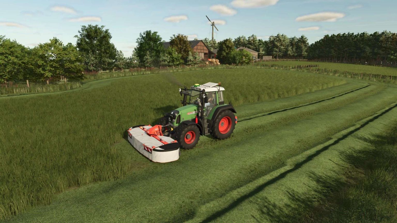 Hay and grass swath texture v1.0.0.0 FS25 Mod | Farming Simulator 22 Mod