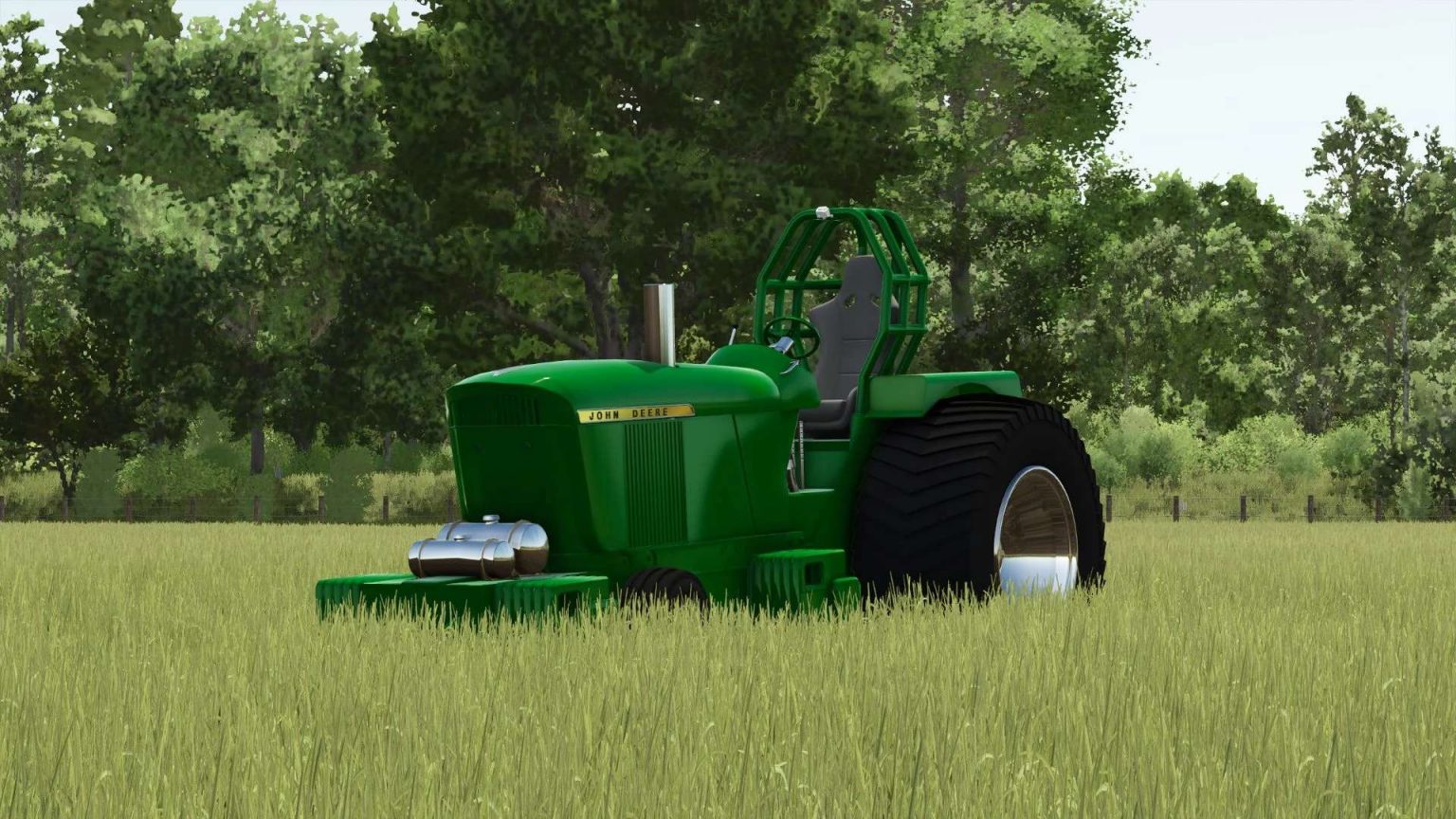 John Deere 4020 Puller v1.0.0.1 FS25 Mod | Farming Simulator 22 Mod