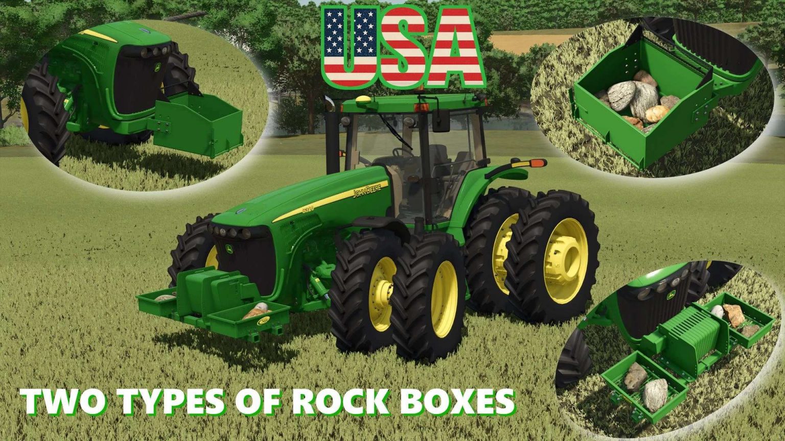 John Deere 8020 Series EU/US/AU v1.0.0.6 FS25 Mod | Farming Simulator ...