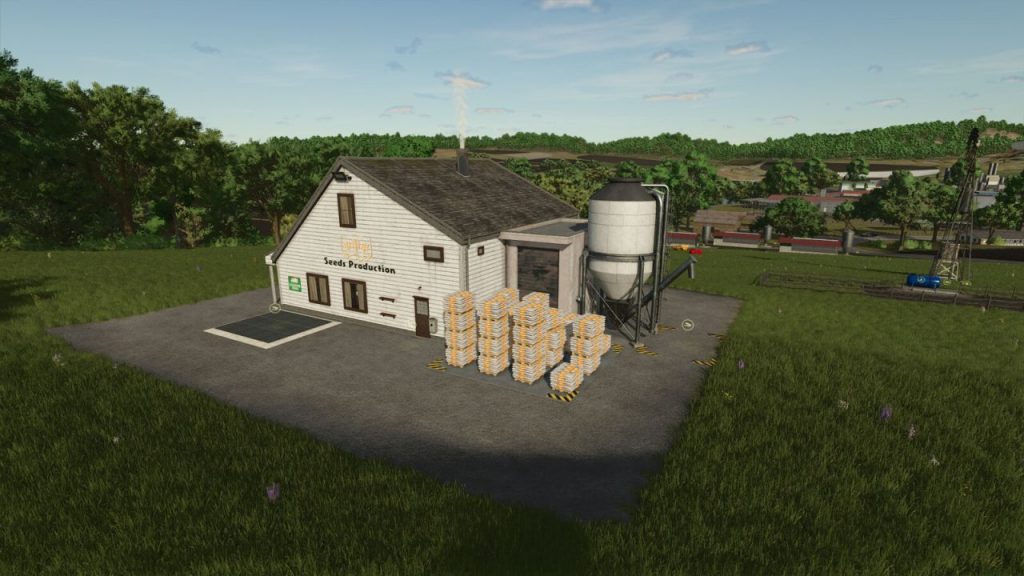 Seed Production Factory V1.0.0.0 FS25 Mod | Farming Simulator 22 Mod