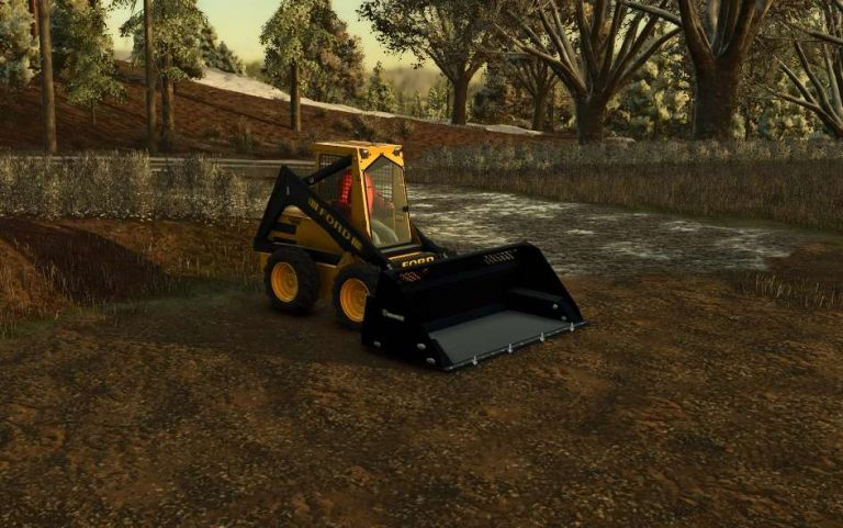 Skid Steer Bucket Unlimited v1.0.0.0 FS25 Mod | Farming Simulator 22 Mod