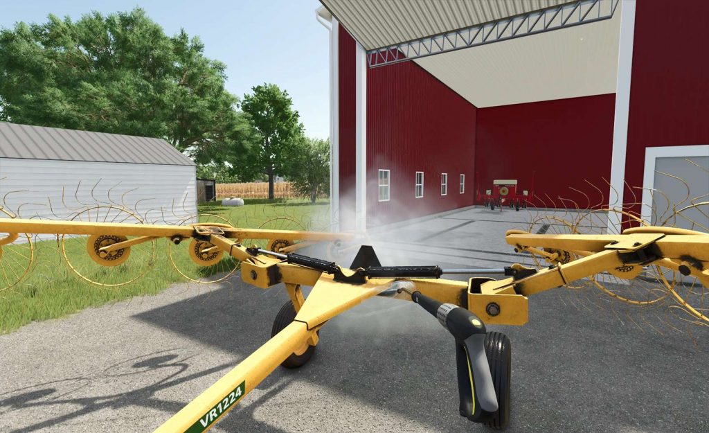 Vermeer VR1224 Rake v1.0.0.0 FS25 Mod | Farming Simulator 22 Mod