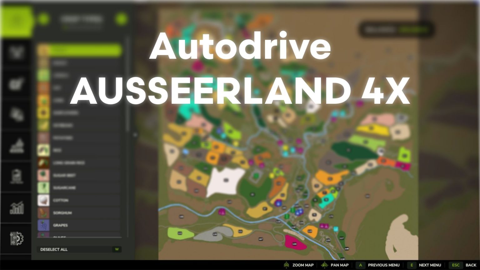 Autodrive AUSSEERLAND 4X V1.0.0.0 FS25 Mod | Farming Simulator 22 Mod
