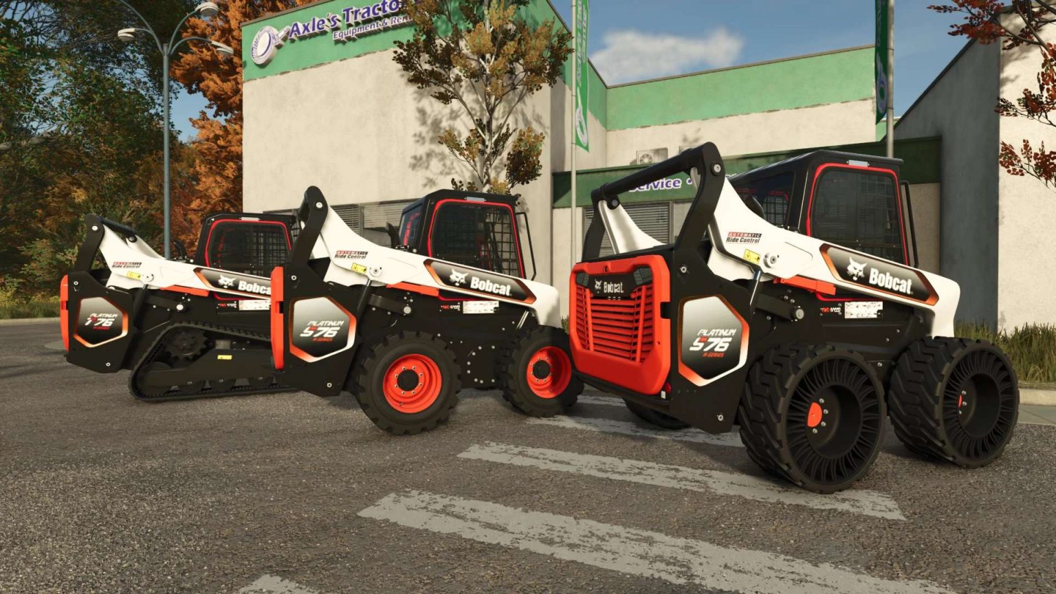 Bobcat T/S76 Platnium v1.0.0.1 FS25 Mod | Farming Simulator 22 Mod