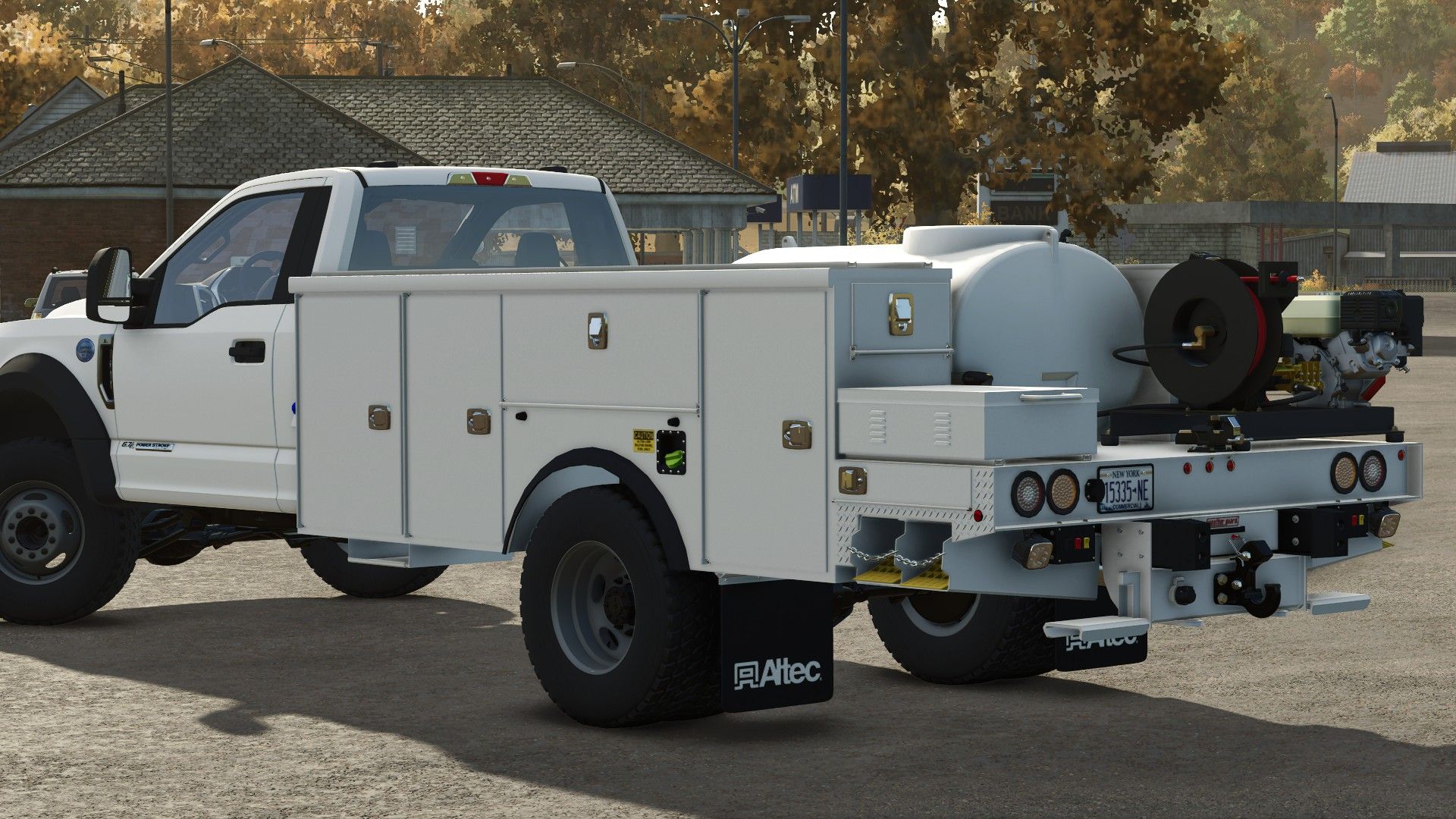 Ford F-600 Service Truck V1.2.0.0 FS25 Mod | Farming Simulator 22 Mod