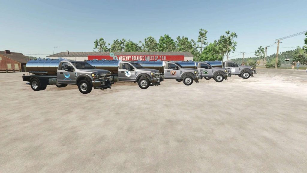Ford F550 AF v1.0.0.0 FS25 Mod | Farming Simulator 22 Mod