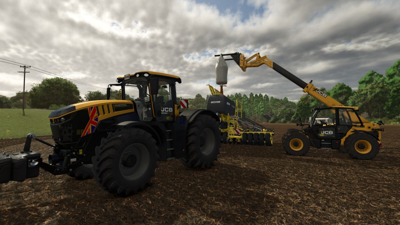 JCB Fastrac 8000 ICON V1.1.0.3 FS25 Mod | Farming Simulator 22 Mod