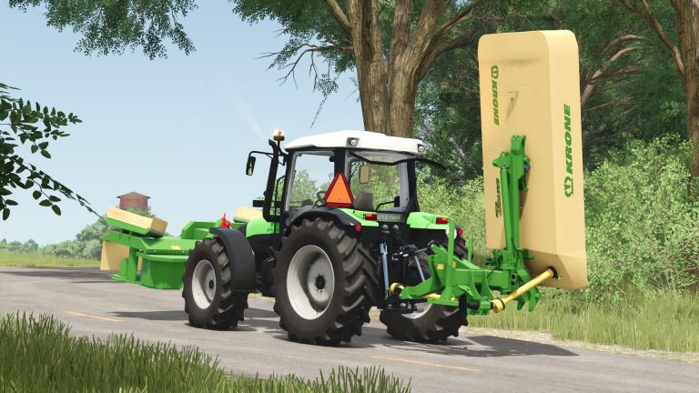 Krone EasyCut 28P & 280 V1.0.0.0 FS25 Mod | Farming Simulator 22 Mod