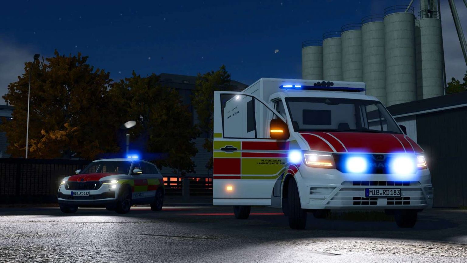 MAN TGE Ambulance v1.0.0.0 FS25 Mod | Farming Simulator 22 Mod