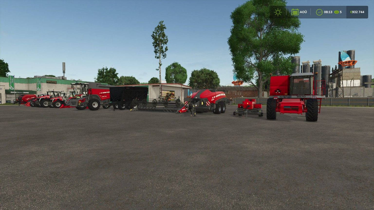 Massey Ferguson Pack V1.1.0.0 FS25 Mod | Farming Simulator 22 Mod