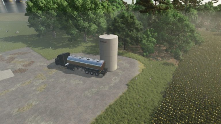 Milk Silo V1.0.0.0 FS25 Mod | Farming Simulator 22 Mod