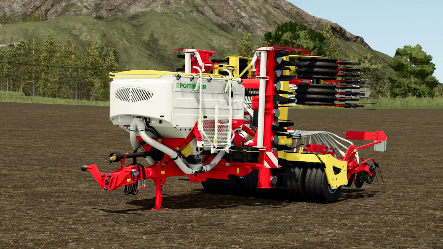 Pöttinger Aerosem VT 5000 DD V1.0.0.0 FS25 Mod | Farming Simulator 22 Mod