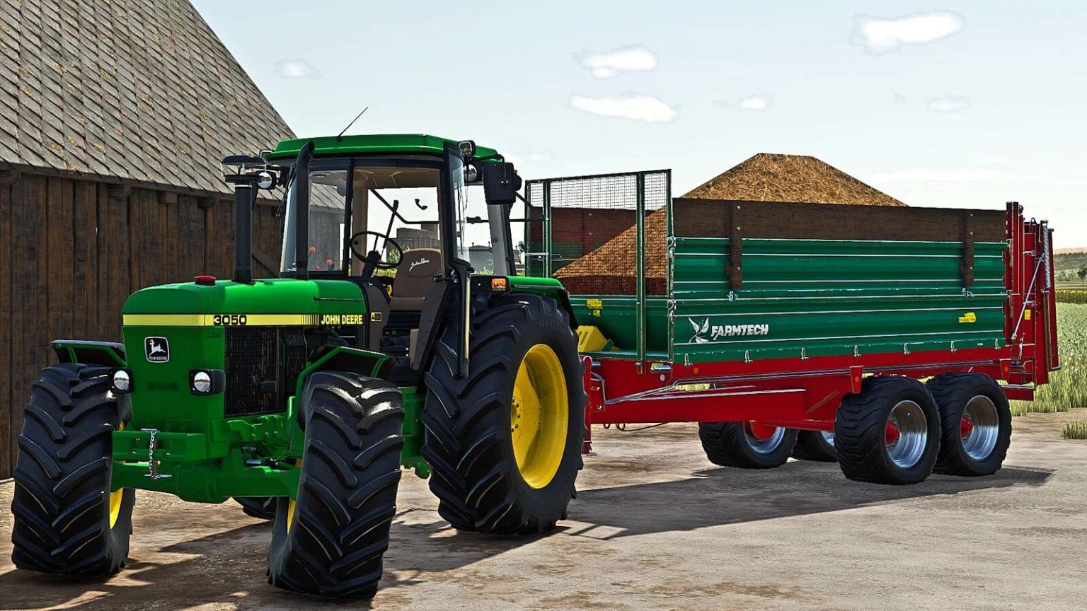 Tandem Manure Spreader 8T v1.0.0.0 FS25 Mod | Farming Simulator 22 Mod