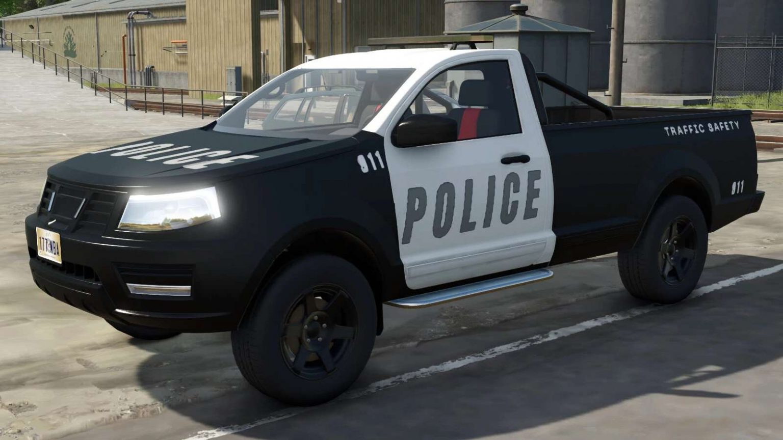 2017 Police Pickup v1.0.0.0 FS25 Mod | Farming Simulator 22 Mod
