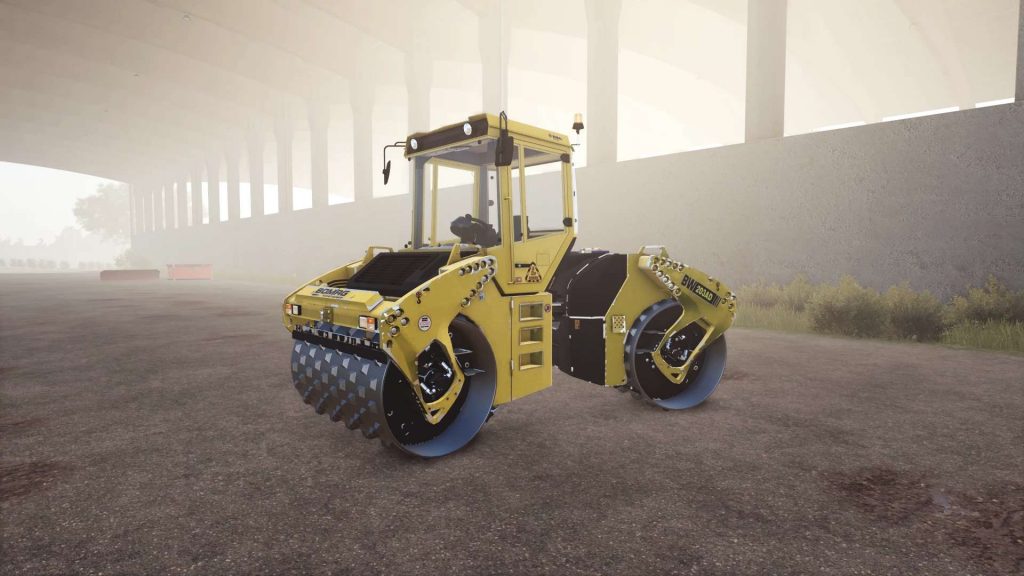 Bomag BW203AD silageCompressor v1.0.1.0 FS25 Mod | Farming Simulator 22 Mod