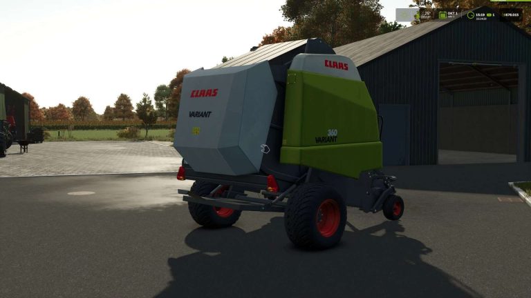 Claas Variant 360 v1.0.0.0 FS25 Mod | Farming Simulator 22 Mod