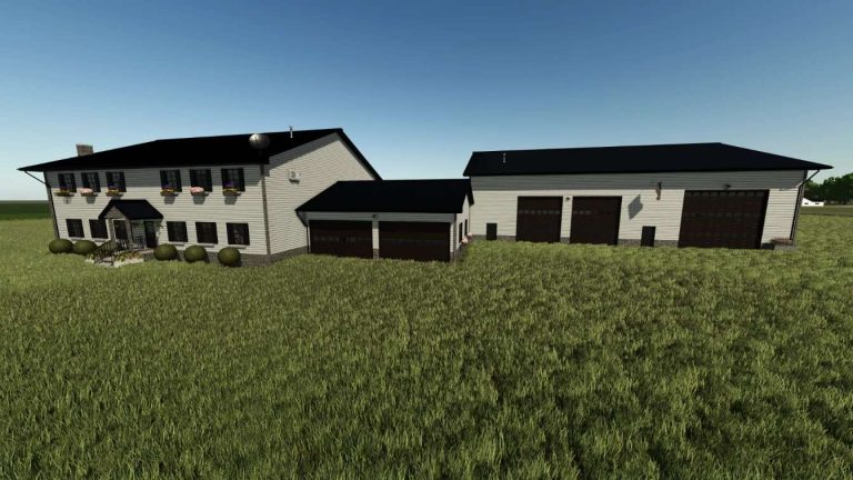 House 5 Bed 3 Bath v1.0.0.0 FS25 Mod | Farming Simulator 22 Mod