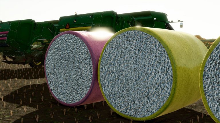 John Deere 7760/CP690 Roller Pickers V1.1.0.0 FS25 Mod | Farming ...