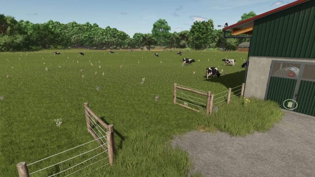 Large cowshed V1.0.0.0 FS25 Mod | Farming Simulator 22 Mod