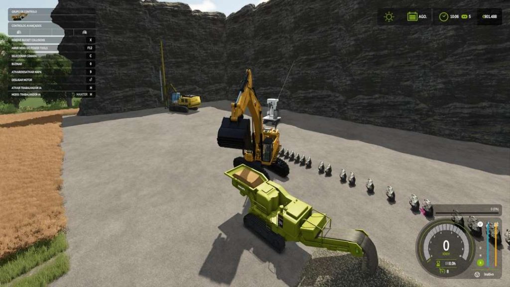 Mining Pack v1.0.0.0 FS25 Mod | Farming Simulator 22 Mod