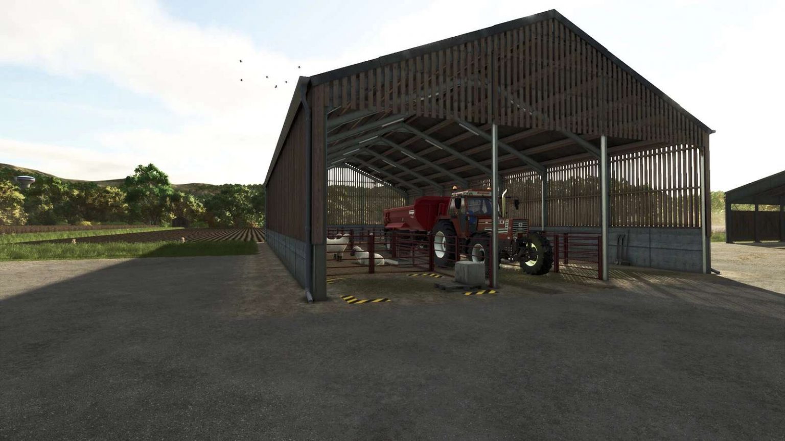 Sheep And Goats Barn v1.0.0.0 FS25 Mod | Farming Simulator 22 Mod