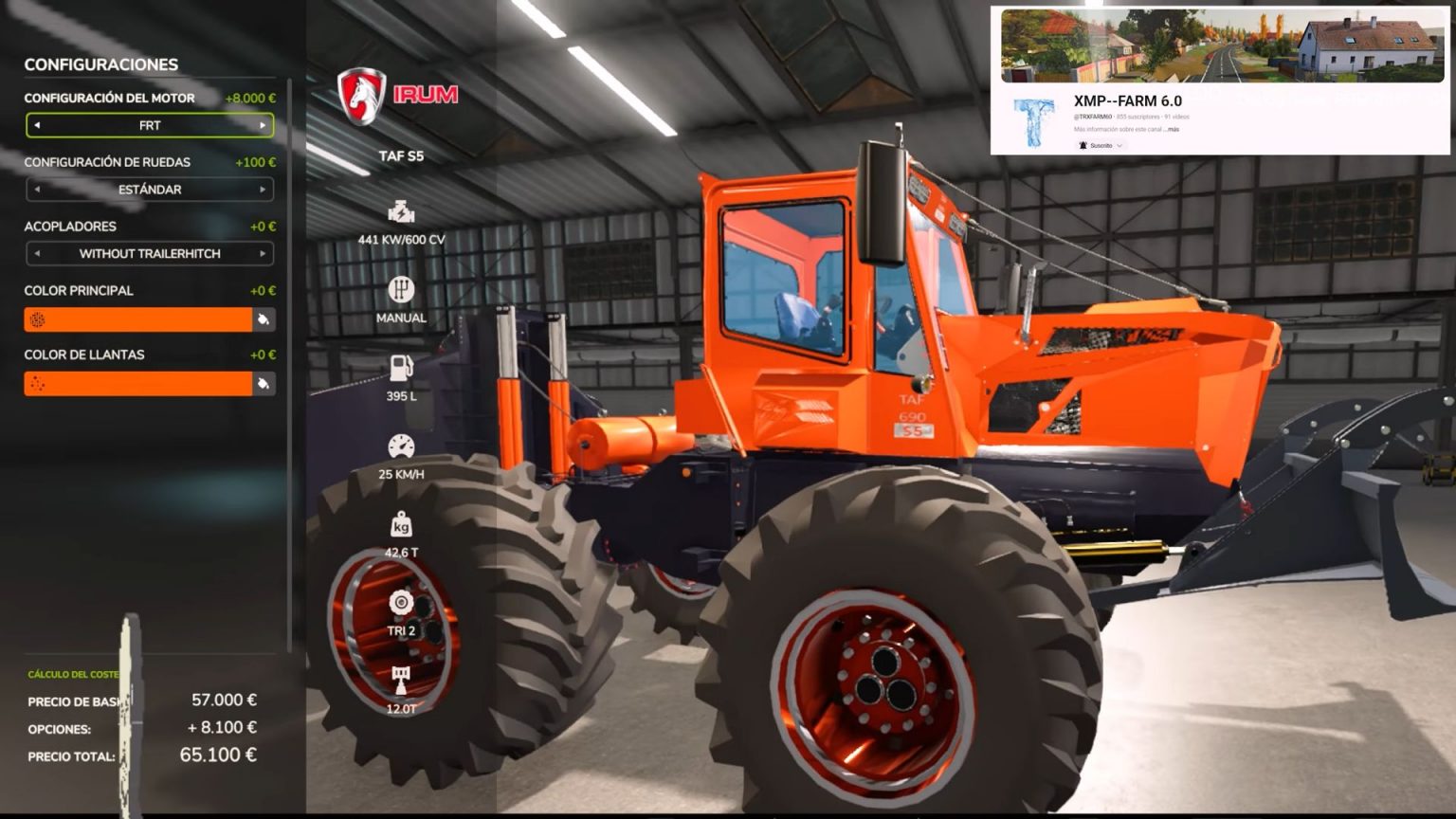 TAF S5 IRUM V1.0.0.0 FS25 Mod | Farming Simulator 22 Mod