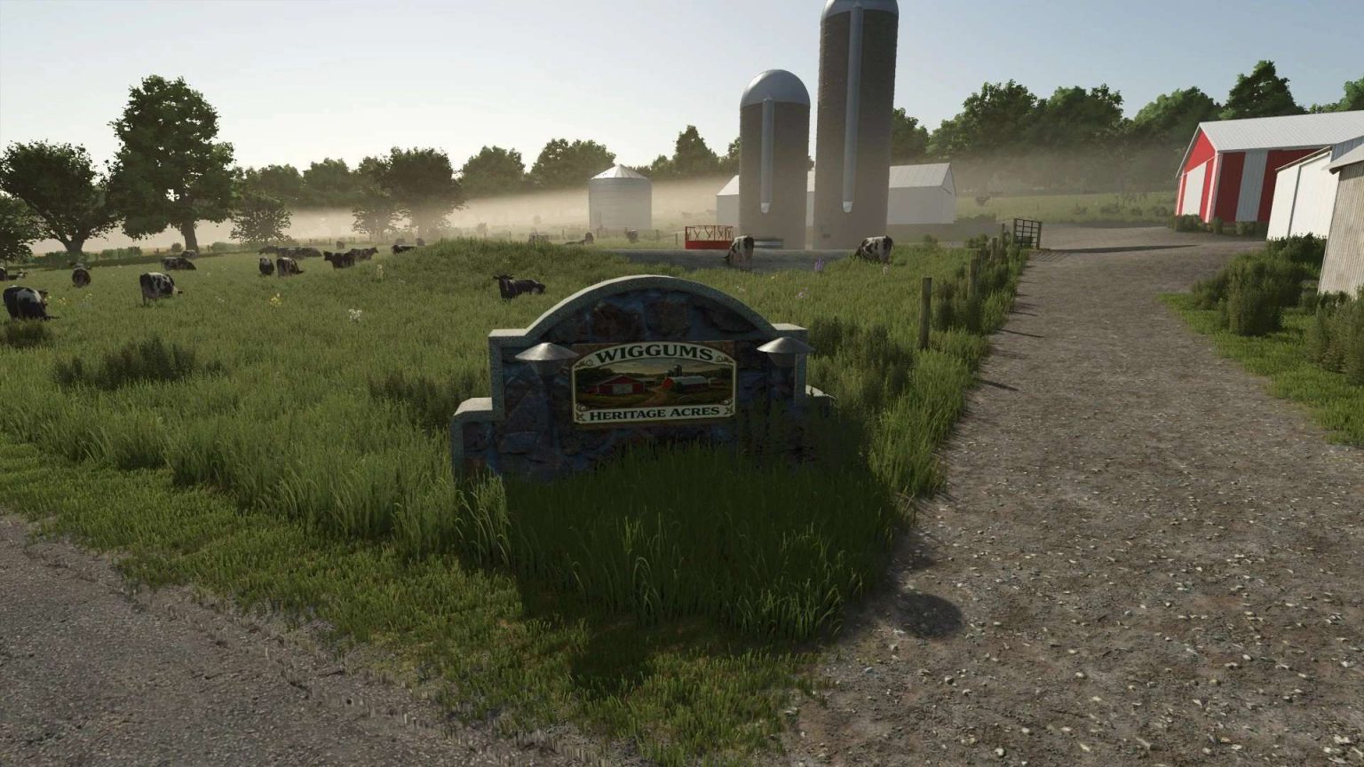 Wiggums Heritage Acres Farm Sign v1.0.0.0 FS25 Mod | Farming Simulator ...