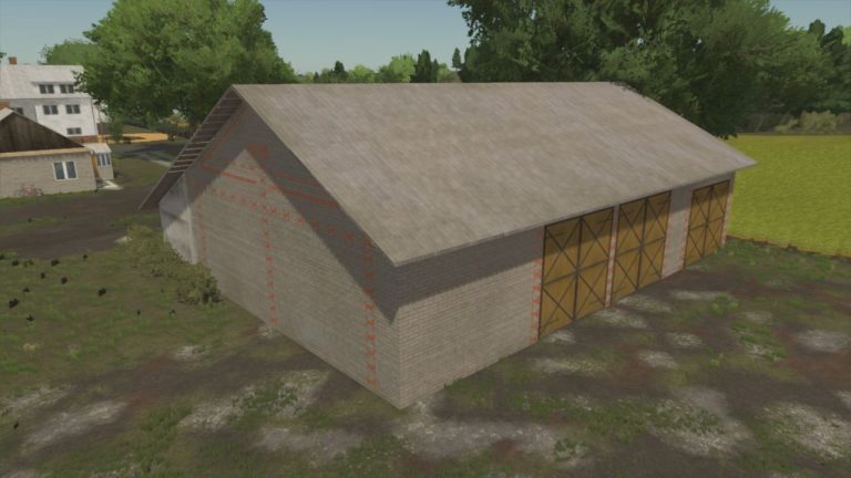 1976 old storage barn V1.0.0.0 FS25 Mod | Farming Simulator 22 Mod