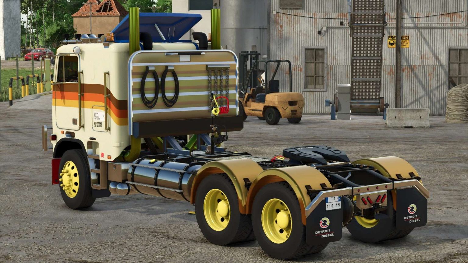 1985 Freightliner FLT v1.0.0.0 FS25 Mod | Farming Simulator 22 Mod
