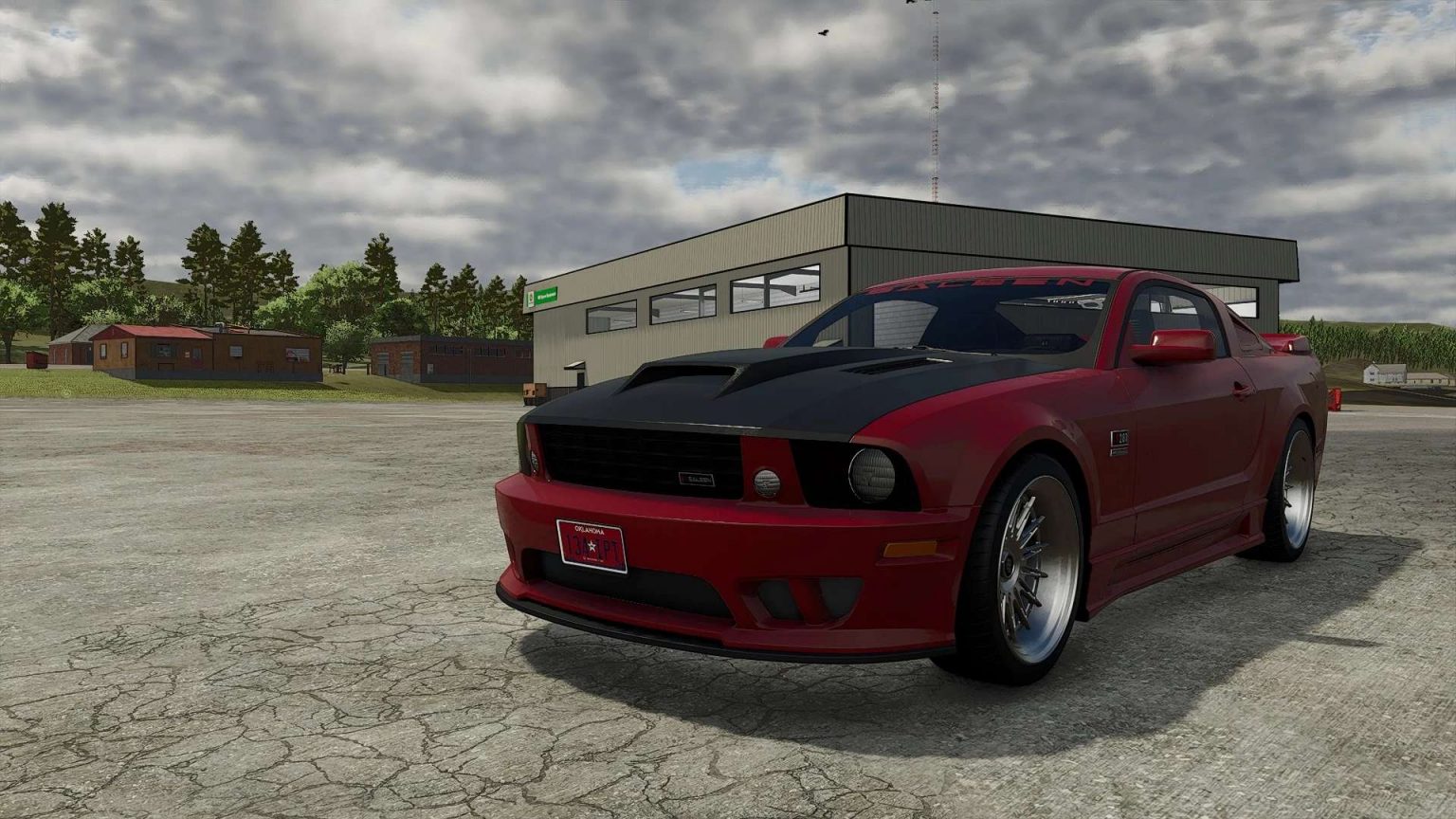 2006 Ford Saleen 550 Mustang v1.0.0.0 FS25 Mod | Farming Simulator 22 Mod